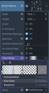 Cheap moving parallax cloud shader for Godot – Victor Karp